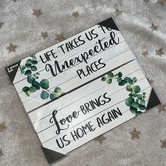 Wall Decor | Home Decor Farmhouse Wall Accent Signs | Poshmark